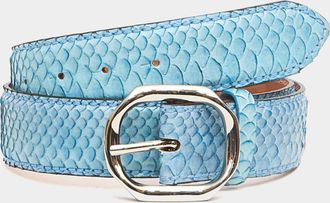 Reptiles House Selene - Pythongürtel - Hellblau