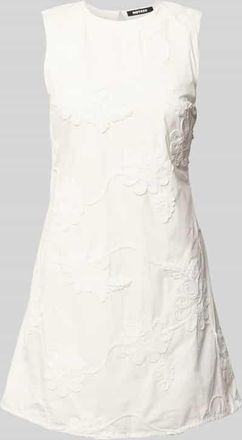 Rotate Minikleid mit floralem Zierbesatz