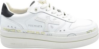 Premiata Femme, Chaussures, Blanc, Taille: 40 EU Micol Laced Chaussures
