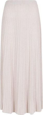 Roberto Collina Femme, Jupes, Beige, Taille: 40 FR Jupe Longue