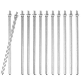 BESTONZON WEKAMOS Industrielle Metall Spulenstifte 30 St&uuml;ck Langlebige Ersatzteile F&uuml;r Gewerbliche N&auml;hmaschinen Metall Garnrollenhalter Kompatibel Robust Und Ve