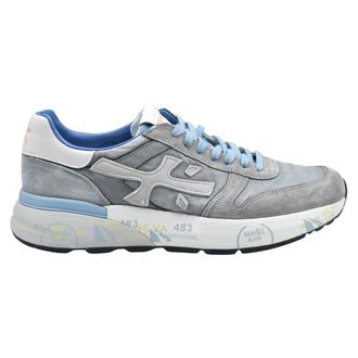 Premiata Homme, Chaussures, Gris, Taille: 42 EU Chaussures D&eacute;contract&eacute;es &agrave; Lacets Grigio Azzurro