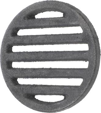 Amosfun Runder Feuerrost für Ofen Robuste Grillzubehör für Patio und Garten Verhindert Ascheansammlungen und Sorgt für Effizienten Betrieb