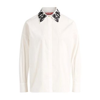 Max Mara Femme, Blouses et Chemises, Blanc, Taille: 36 FR Mstgene Shirt