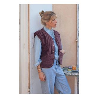 Marlot Paris Veste Sans Manches Simona - Collection Femme Marlot Paris