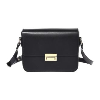 Baldinini Schwarze Leder-Umh&auml;ngetasche - - Bags - Damen - Schwarzk - ONE SIZE