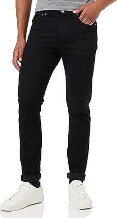 Calvin Klein Jean Homme Slim Tapered Fit, Noir (Denim Black), 32W/32L