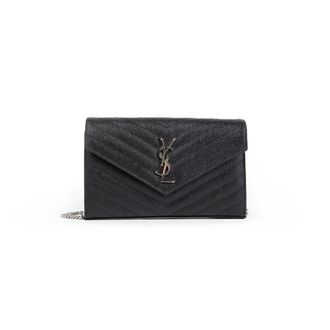 Saint Laurent Classic Cassandre Chain Wallet