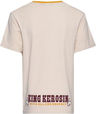 King Kerosin Print-Shirt Sex, Drugs & Rock n Roll (1-tlg) mit Statement-Print