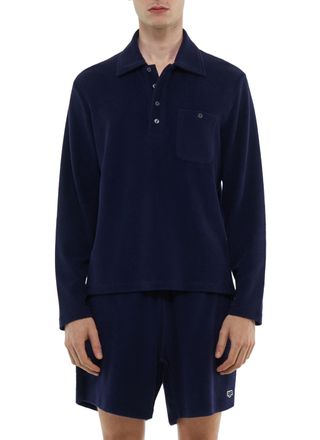 Fursac Polo en coton effet &eacute;ponge - Taille XL - Homme