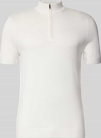 Joop Strickshirt aus Viskose-Mix mit Stehkragen Modell Vadin