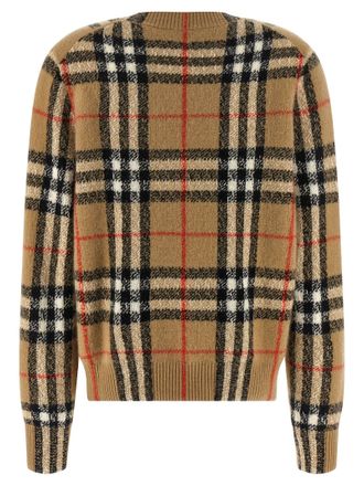Burberry Womens Beige Cashmere Cardigan Clothing