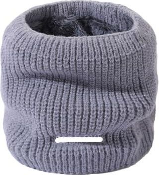 Generic Cache-cou dhiver pour homme et femme en polaire coupe-vent qui peut protéger le nez, les oreilles et le visage, Gray-B., Taille unique
