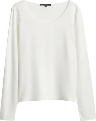 someday Kirosa Soft Long - - Tops - Damen - Wei&szlig; - XL