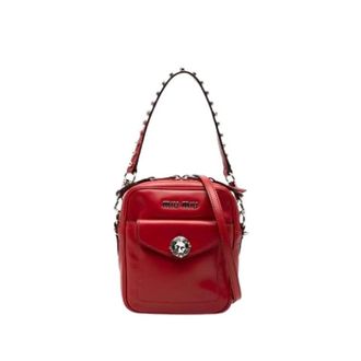 Miu Miu Sac bandouli&egrave;re Pre-owned - Femme - Pre-owned - Rouge - Taille: ONE Size