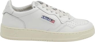 Autry Femme, Chaussures, Blanc, Taille: 36 EU Medalist Low