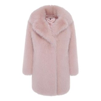 Cesare Gaspari Faux Fur Shearling Jackets - - Jackets - Damen - Rosa - S