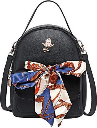 Generic Petit sac &agrave; dos tendance pour t&eacute;l&eacute;phone portable, sac &agrave; dos pour femme, sac &agrave; main, sac &agrave; bandouli&egrave;re, sac &agrave; dos singe, Noir, taille unique
