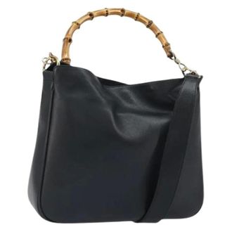 Gucci Sac bandouli&egrave;re Vintage Pre-owned - Femme - Pre-owned - Noir - Taille: ONE Size