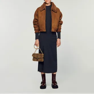 Sandro Robe longue en maille