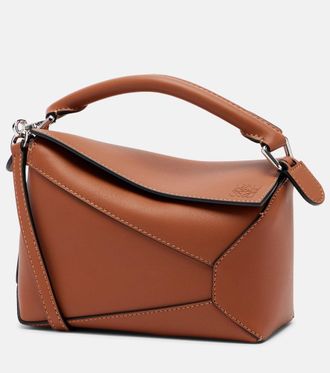 Loewe Tote Bag Puzzle Edge Mini aus Leder