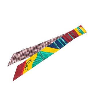 Herm&egrave;s Foulard Twilly Pre-owned - Clic Clac Modern Cannage - Femme - Pre-owned - Multicolore - Taille: ONE Size