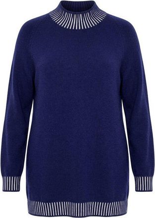 Miamoda Strickpullover Pullover Straight Fit
