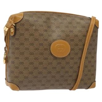 Gucci Pre-owned Cuir sacs-gucci - Femme - Pre-owned - Beige - Taille: ONE Size