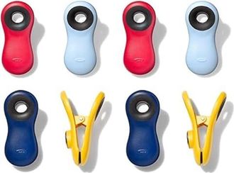 Oxo Good grips - Pinces multiusage magnétiques - 4 pièces assorties (Lot de 2)