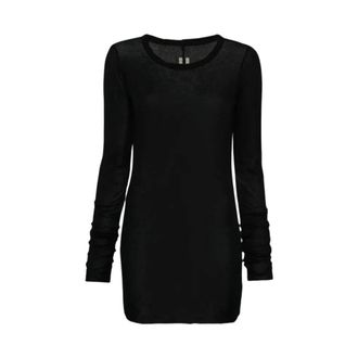 Rick Owens Ripp-Langarmshirt - - Tops - Damen - Schwarzk - M