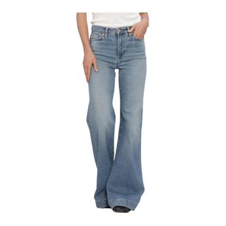 7 For All Mankind Modern Dojo Straight-Leg Jeans - - Jeans - Damen - Blau - W31