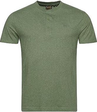 Superdry Vintage Logo EMB S/S Henley, Chemise Business