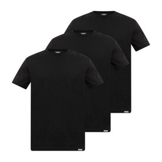 Dsquared2 Homme, Tops, Noir, Taille: L Lot de 3 T-shirts de sous-v&ecirc;tements