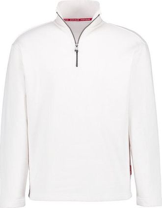 Joop Herren Pullover wei&szlig; unifarben