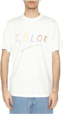 Thinking Mu Homme, Tops, Blanc, Taille: M Maglietta Girocollo