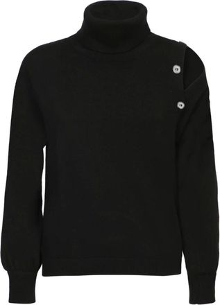 Blanca Vita Femme, Pulls, Noir, Taille: 40 FR Cashmere Tricots