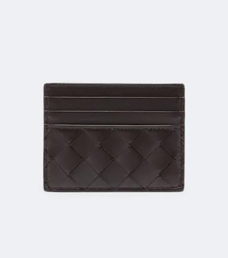Bottega Veneta Porte-cartes en cuir Intrecciato