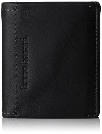 Bruno Banani Bruno Banani Arizona_1, Geldb&ouml;rse, Uni, Erwachsene, Schwarz (Schwarz), 2x10x9 cm (B x H x T)