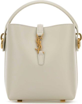 Saint Laurent Mini Le 37 Tote Bag - Nude