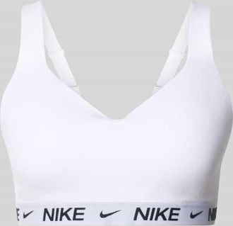 Nike Bustier mit Label-Details und verstellbaren Tr&auml;gern
