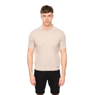 Duck and Cover Morwin Poloshirt f&uuml;r Herren (Steinfarben)
