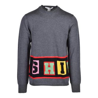 Comme Des Gar&ccedil;ons Pullover mit Rundhalsausschnitt - - Knitwear - Herren - Grau - L