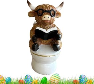 Generico Figur | Skulptur aus Harz mit Badthema, Tierfiguren aus Harz - f&uuml;r Valentinstag, Schlafzimmer, Wohnung und Wohnzimmer