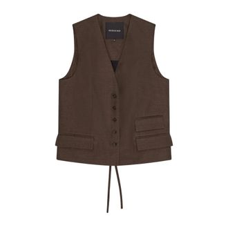 Birgitte Herskind Taillierter Weste - - Jackets - Damen - Braun - S