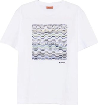 Missoni Homme, Tops, Blanc, Taille: L T-Chemises