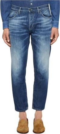 Dondup Homme, Jeans, Bleu, Taille: W35 Brighton Carrot Jeans