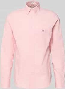 GANT Slim Fit Freizeithemd mit Logo-Stitching