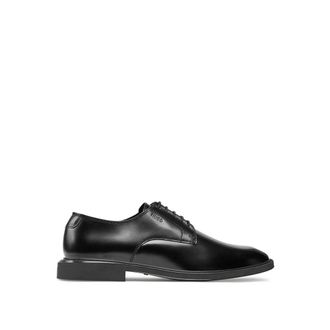 HUGO BOSS Schwarze Derby-Schuhe mit Quasten - - Shoes - Herren - Schwarzk - 42 EU
