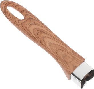 Amosfun Holzgriff Ersatz f&uuml;r Milch und Bratpfannen Isolierter Topfgriff Hitzebest&auml;ndig und Anti Verbr&uuml;hung Geeignet f&uuml;r Induktionsherde und Kochgeschirr