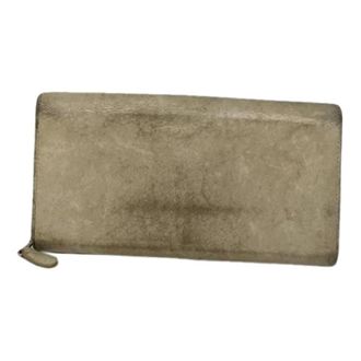Balenciaga Portefeuille Vintage Pre-owned - Femme - Pre-owned - Beige - Taille: ONE Size